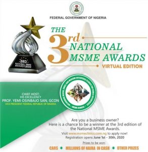 Entries open for 3rd National MSME Awards - MSME Africa