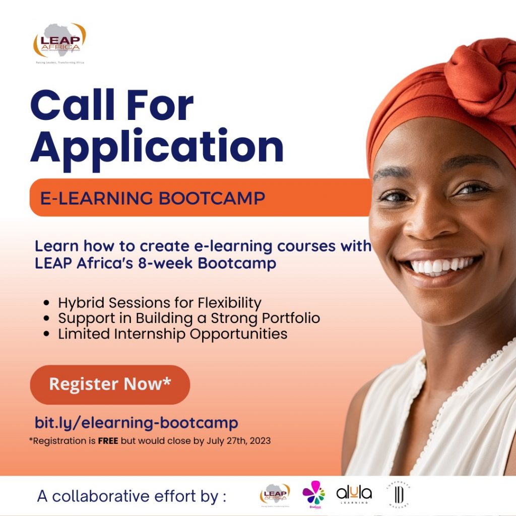 Call for Application: LEAP Africa eLearning Bootcamp - MSME Africa