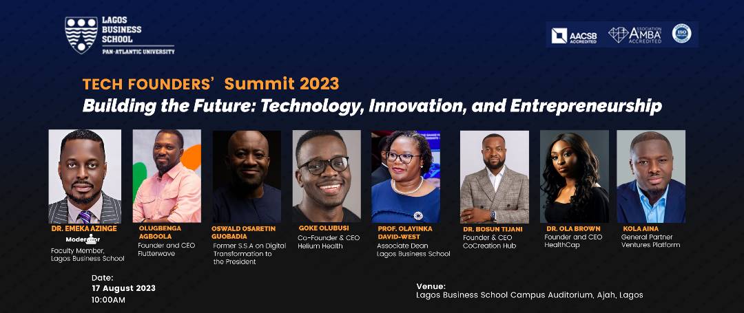 Lagos Business School's Tech Founder’s Summit to Focus on the Future ...