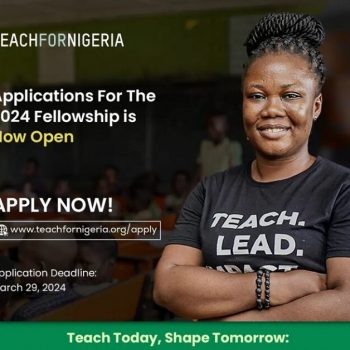 Call For Applications: Teach For Nigeria Fellowship - MSME Africa