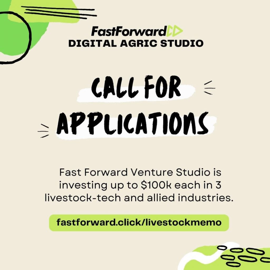 Call For Applications: FastForward Livestock-Tech Startups Incubator - MSME Africa