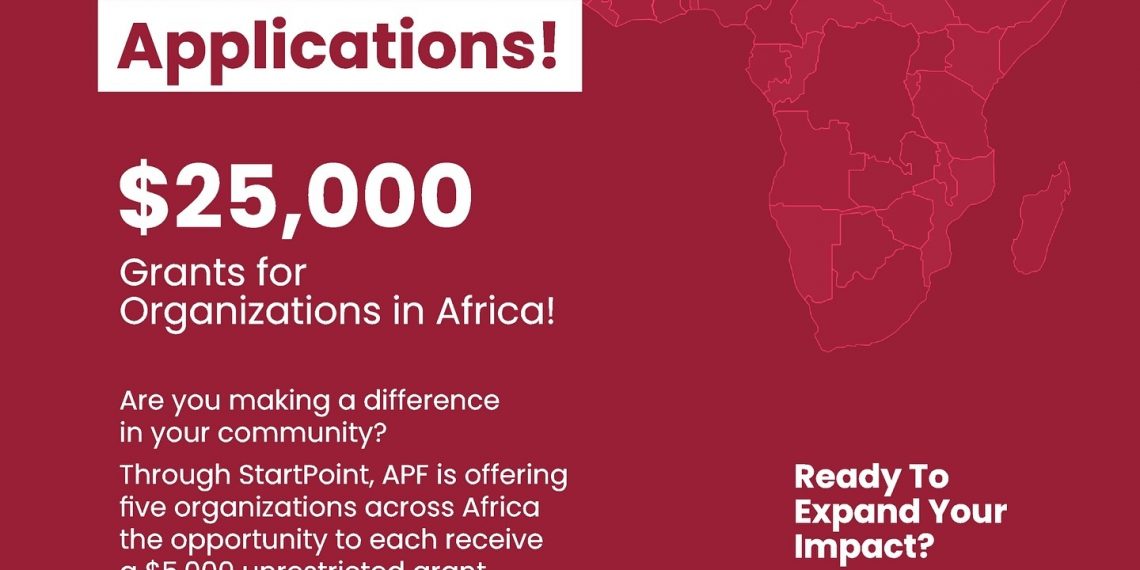 Call For Application: Unrestricted Grants for African NGOs ($25,000 ...