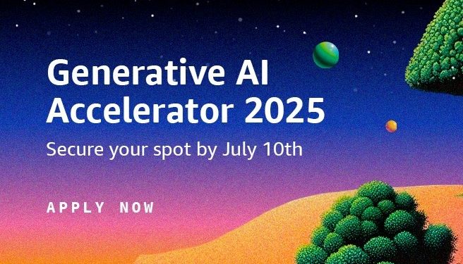 Call For Applications: AWS Generative AI Accelerator Program 2025 - MSME Africa